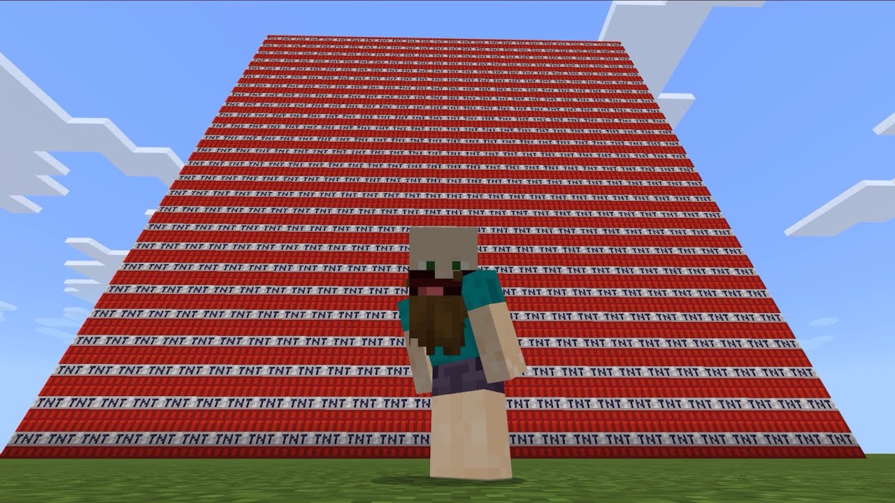 Exploding 14,000 Blocks of TNT in Minecraft! - YouTube