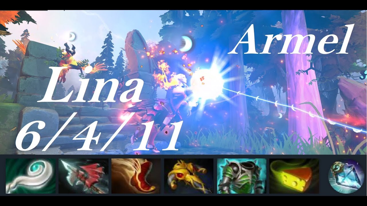 Armel Lina - Eul, Light Strike Array, Sacred Arrow - Fnatic vs TnC Full Game1 - BTS - YouTube