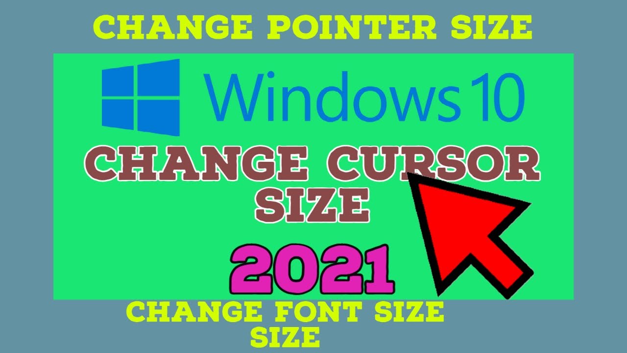 How To Change Cursor Size Windows 10 Change Pointer Size Windows 10 how-to-change-cursor-size-windows-10-change-pointer-size-windows-10