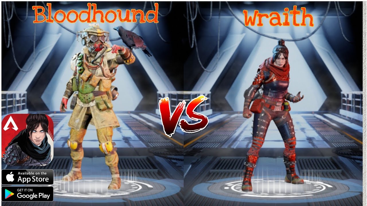 Apex Legends Mobile | Bloodhound Vs Wraith | Beta testing - YouTube