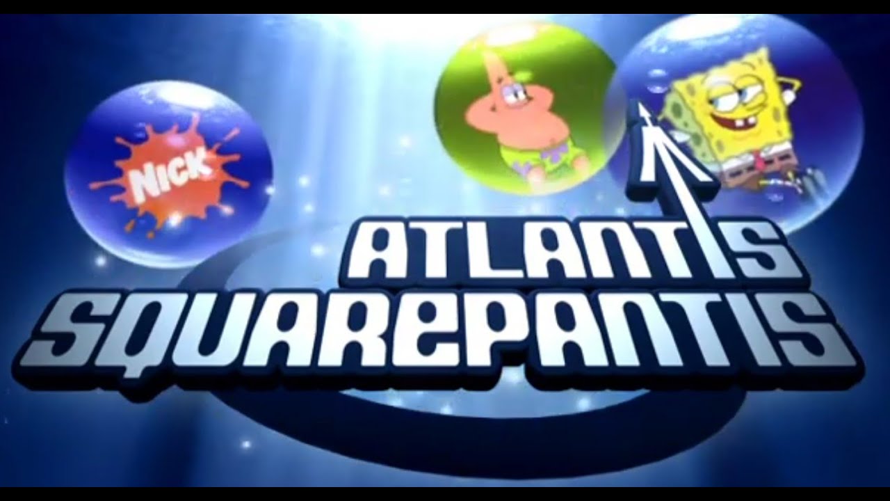 Nickelodeon's SpongeBob's Atlantis SquarePantis TV Promo (2007) - YouTube
