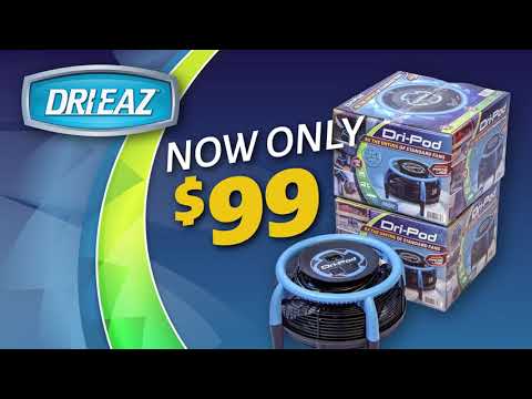 Versatile Dri-Eaz Dri-Pod Floor Dryer delivers omni-directional airflow ...