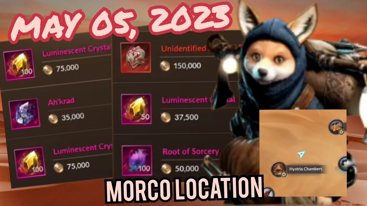 Black Desert Mobile Morco Location ASIA MAY 05, 2023 Shahzad lumine ...