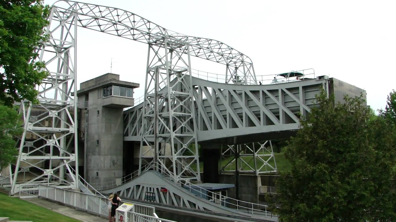 The Kirkfield Lift Lock 1/2 (22MAY2010) - YouTube