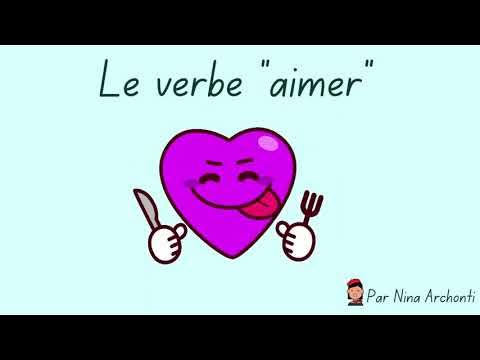 Le verbe aimer - YouTube