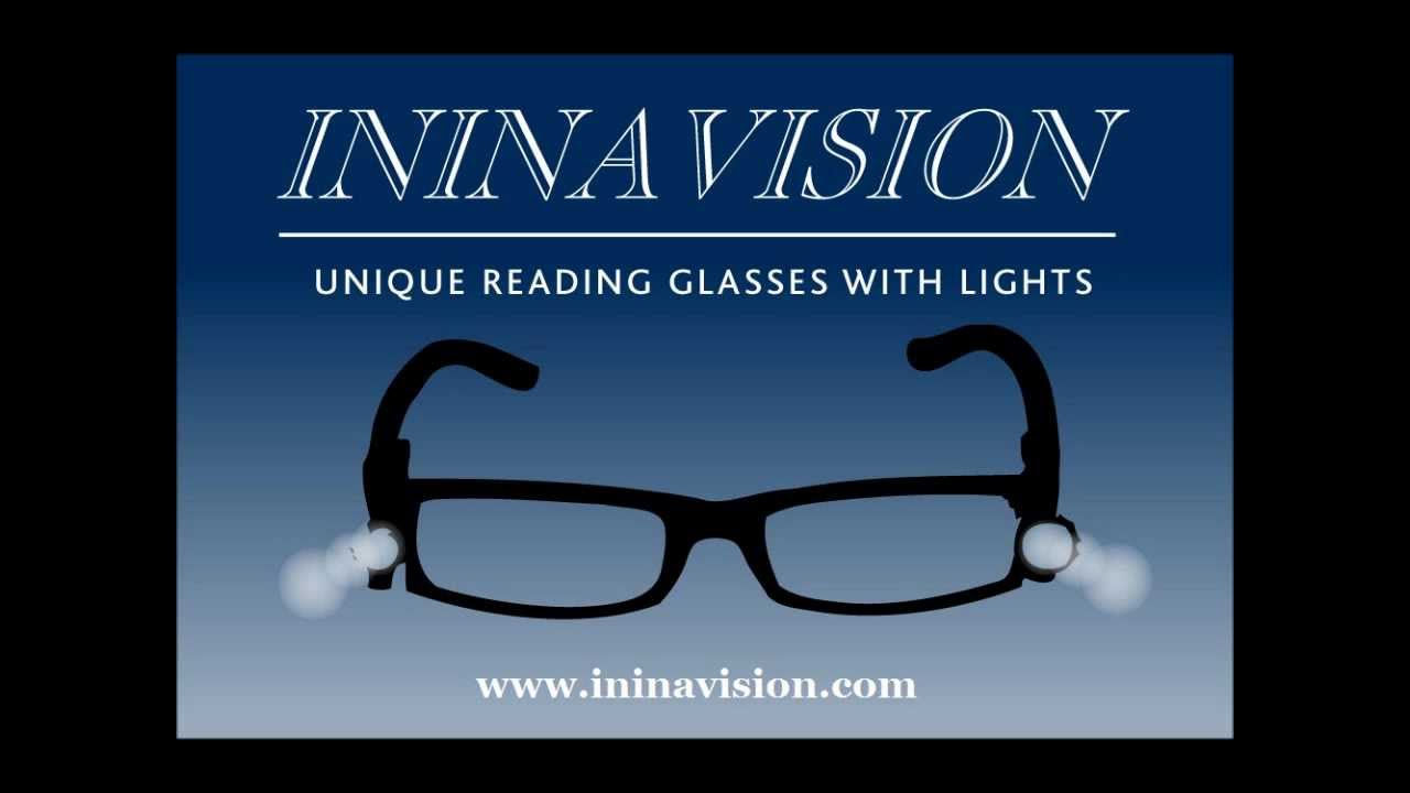 Demonstration Video - LED Reading Glasses - YouTube