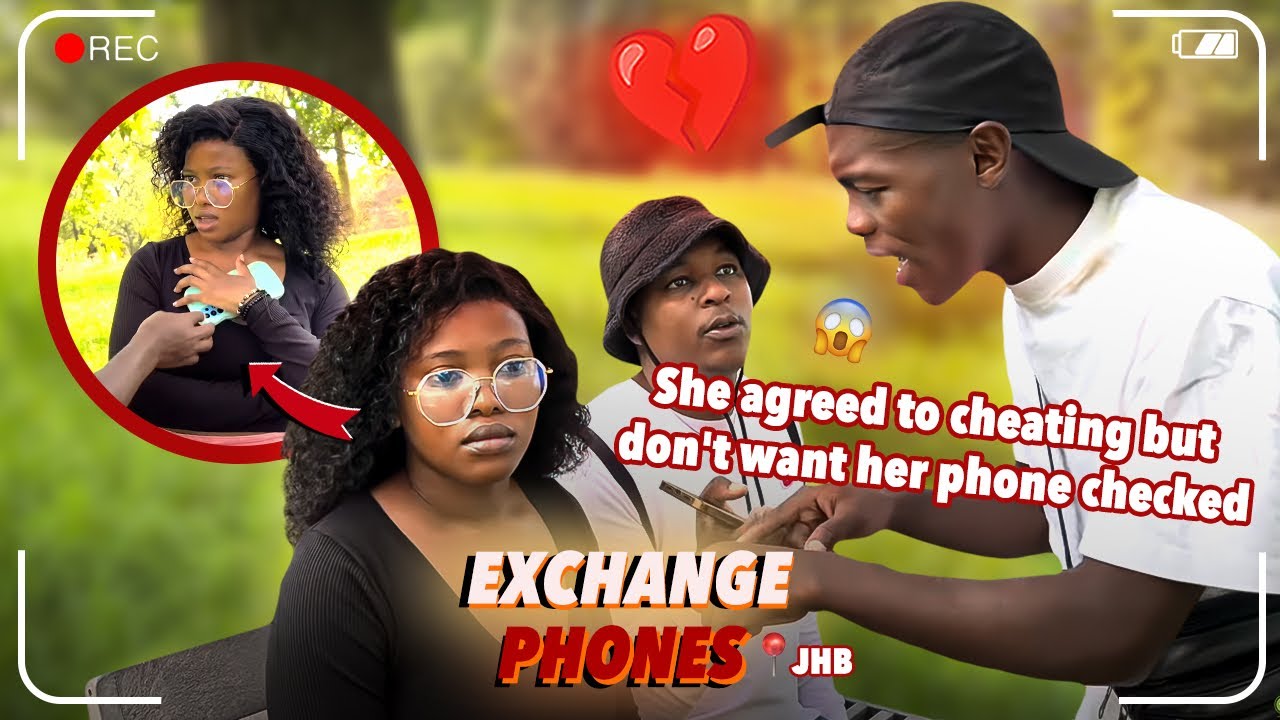 Making couples switching phones for 60sec 🥳 🥳 SEASON 3 🇿🇦SA EDITION ...