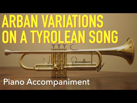 Arban Variations on Tyrolean Song Piano Accompaniment - YouTube