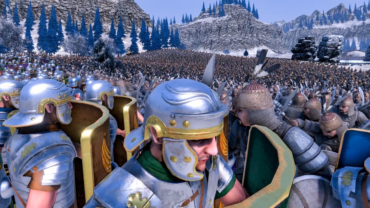 11800 Romans VS 12000 Persians - Ultimate Epic Battle Simulator 2 UEBS ...