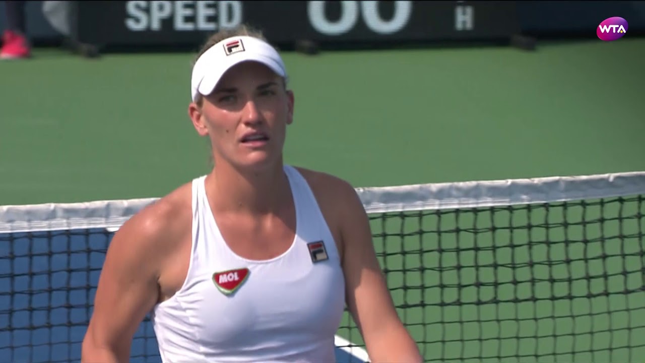 2017 Connecticut Open Second Round | Timea Babos vs Daria Gavrilova ...