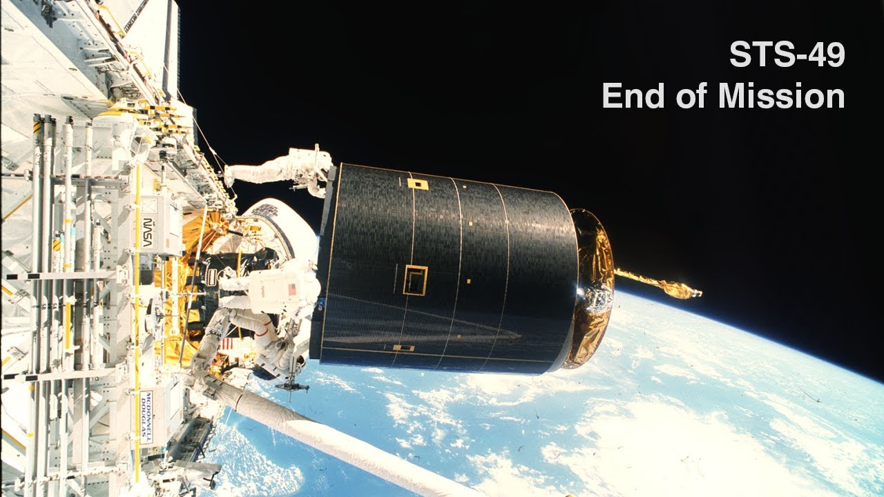 The Children's Shuttle | STS-49 | End of Mission Episode 15 - YouTube