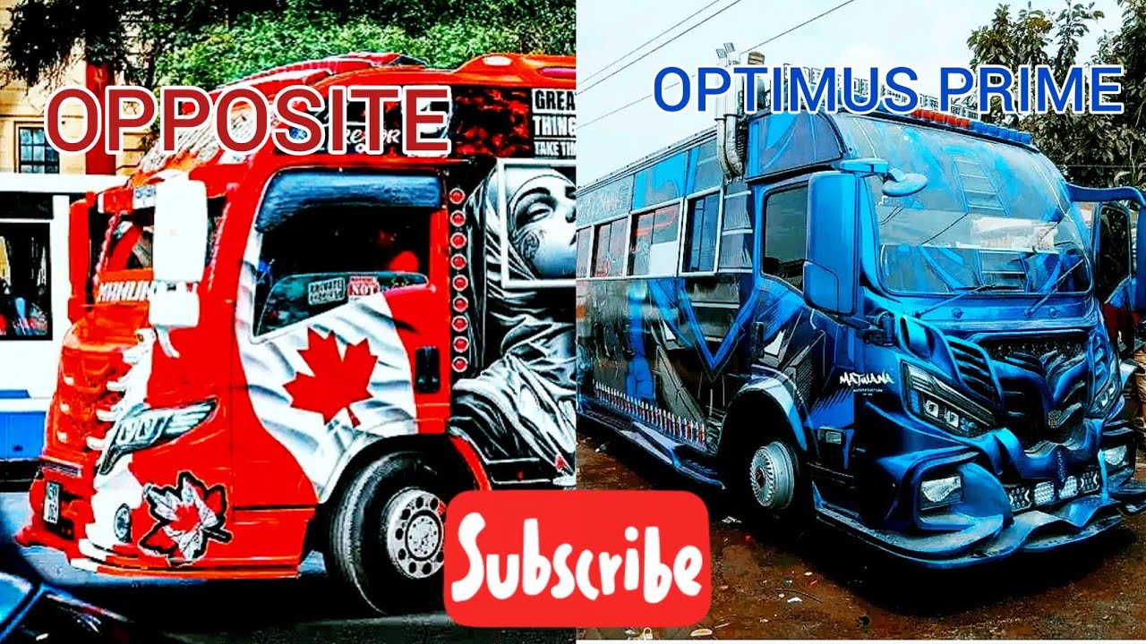 OPPOSITE OR OPTIMUS PRIME MATATU CULTURE CHALLENGE 🔥🔥 - YouTube