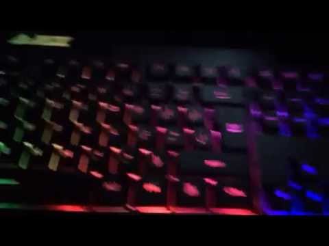 Unboxing Avazz Multimedia LED Keyboard - YouTube