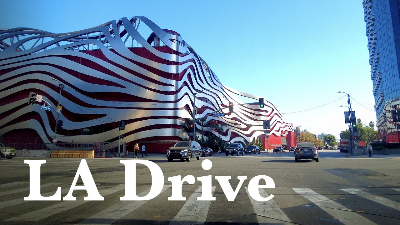 Los Angeles Drive 4k - From Hollywood to the Suburbs - YouTube