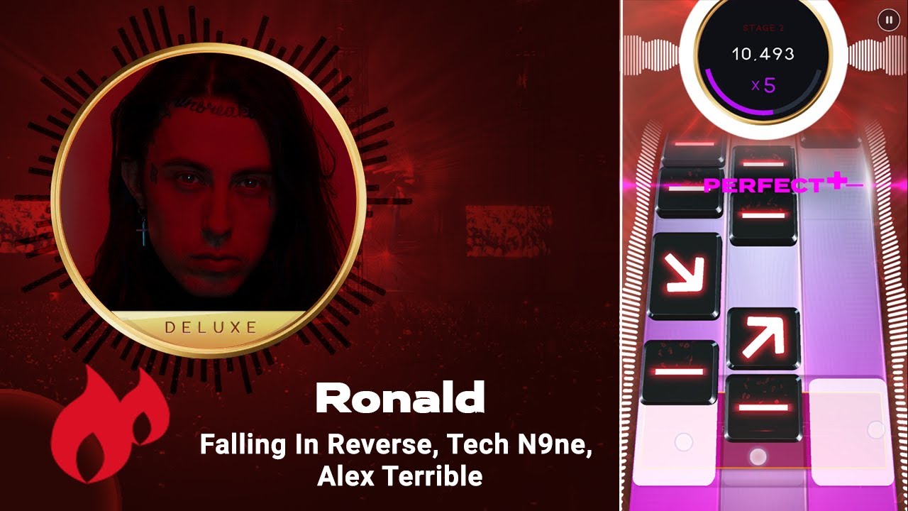 [Beatstar Modded] Ronald - Falling In Reverse, Tech N9ne, Alex Terrible (Deluxe Extreme) - YouTube