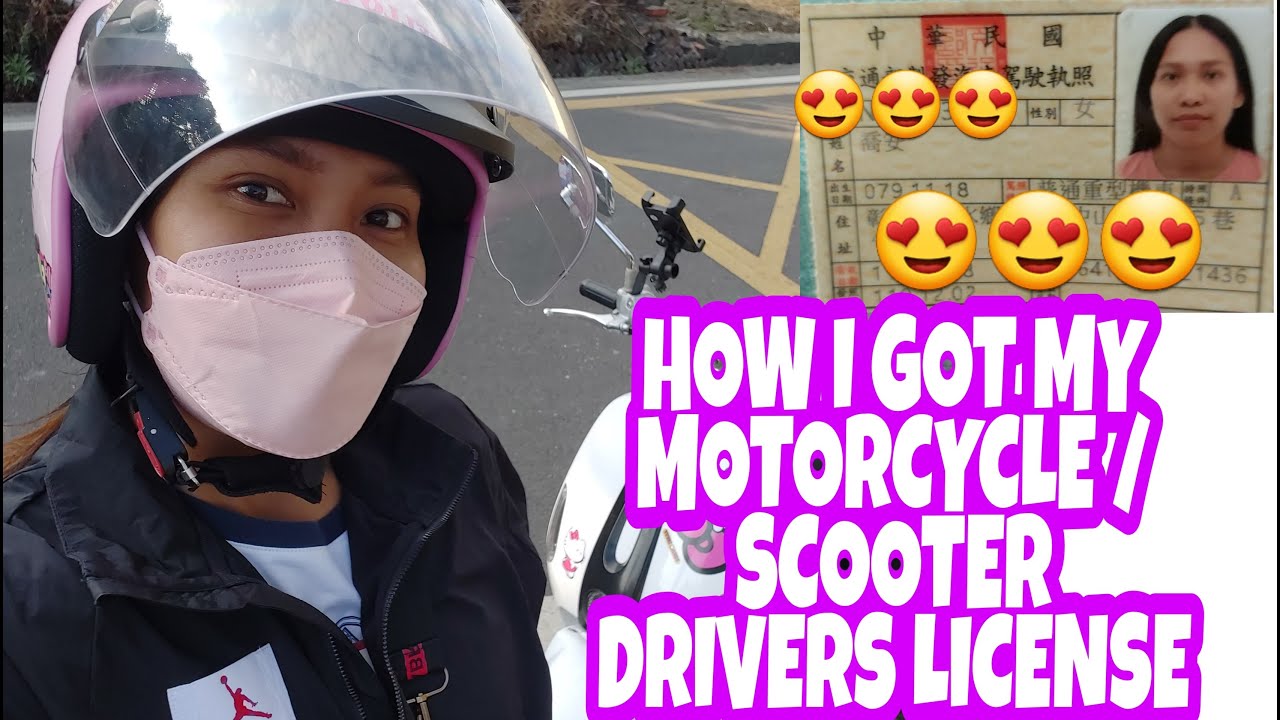 HOW TO GET TAIWAN MOTORCYCLE DRIVERS LICENSE |ketketvlog - YouTube