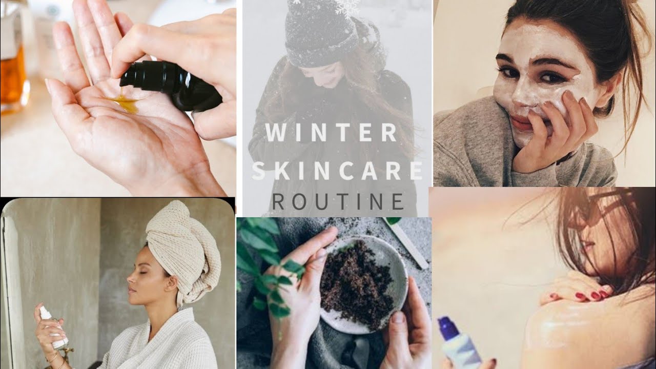 Winter Morning skincare routine 2020// skincare products for glowing ...