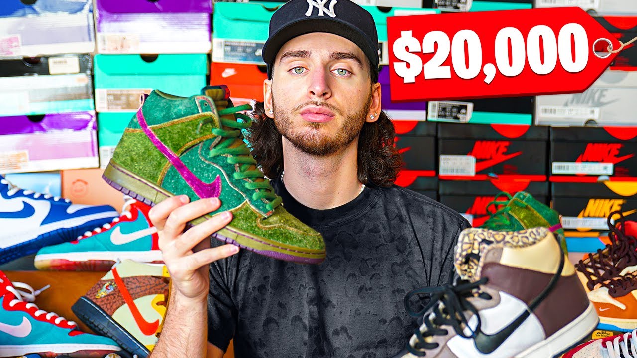 15 New Sneakers I added to my $20,000 SB Dunk Collection... - YouTube