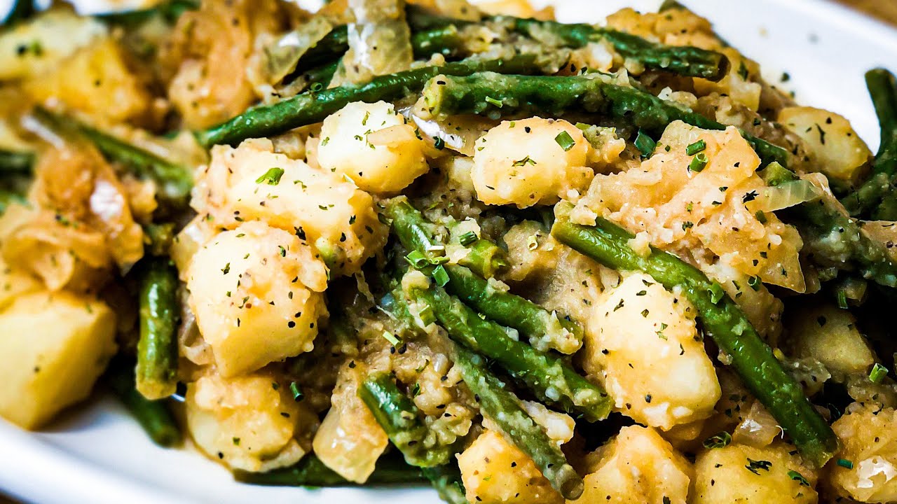 Southern Style Green Beans and Potatoes recipe - YouTube