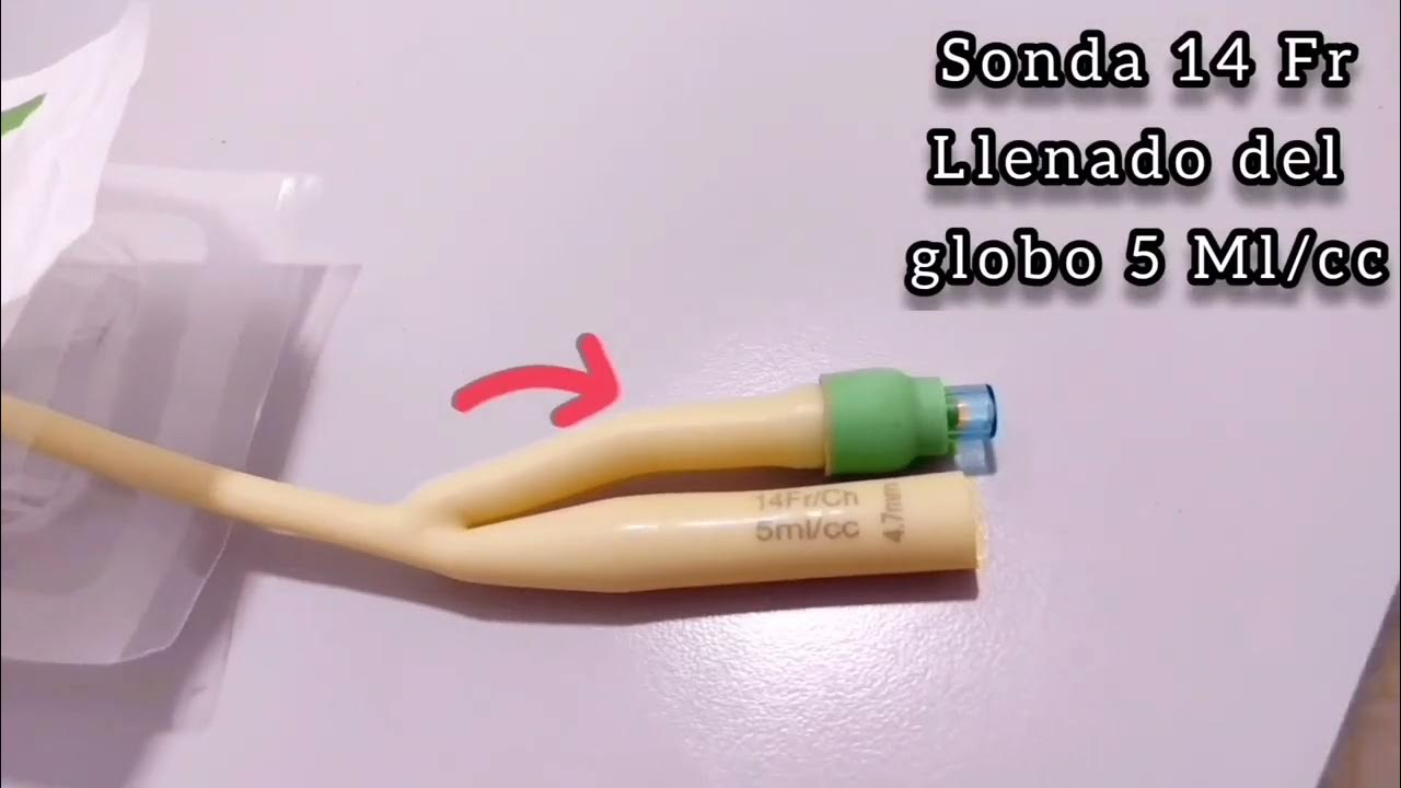Cómo instalar una sonda vesícal - foley en paciente femenino ☑️🤓📝 - YouTube