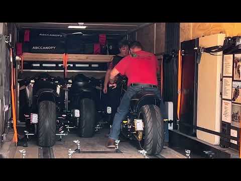 How do we move all 8 motorcycles?