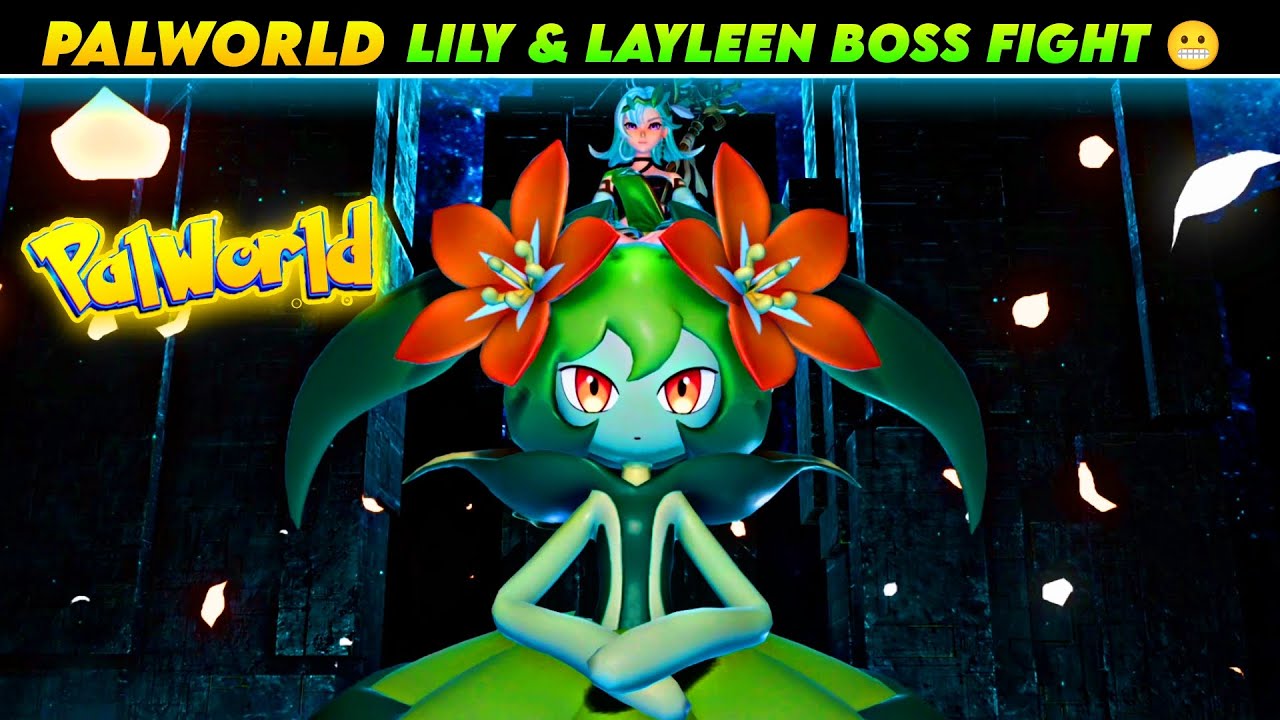 BOSS Fight with Lily & Layleen | Palworld - YouTube