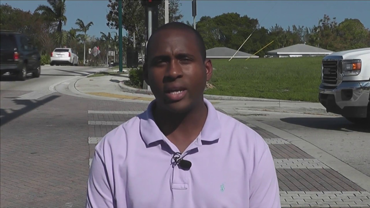 District 2 Commissioner, Omari Hardy updates the citizens after ...