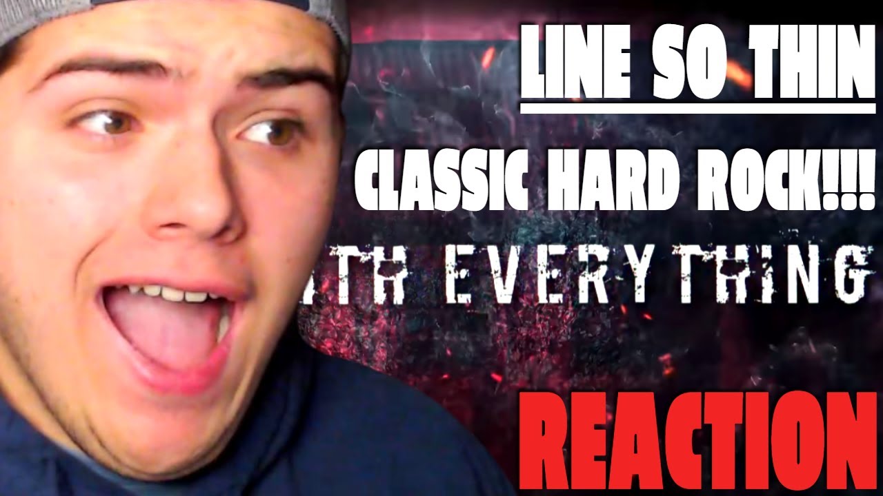 I LOVE HIS VOICE!!! | Line So Thin - Done With Everything | Reaction ...