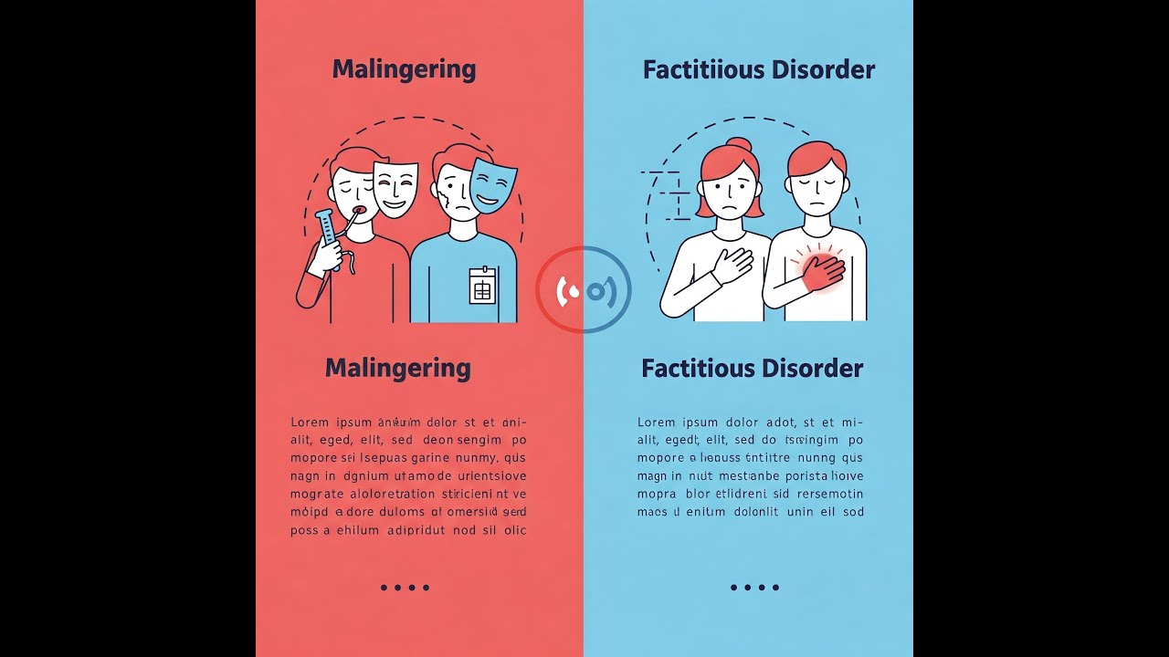 Malingering and factitious disorder - YouTube