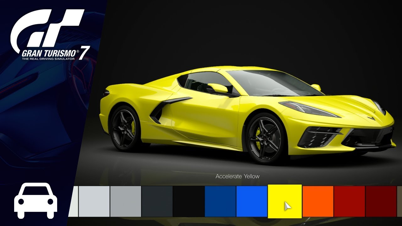 GT7 Update - 1.27 - Buying the Corvette C8 ´20 | Colors and Price - YouTube