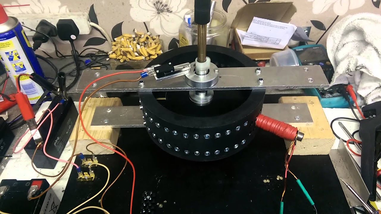 Magnet motor, V gate type magnet motor, Free energy - YouTube