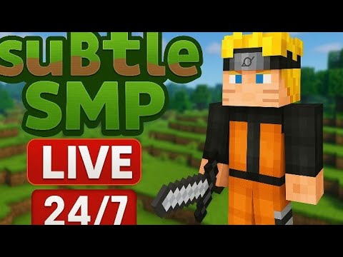 🔴 Playing in public smp | SUBTLE SMP LIVE | Day 1(stream 2) - YouTube