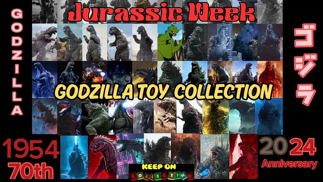 Godzilla Toy Collection - YouTube