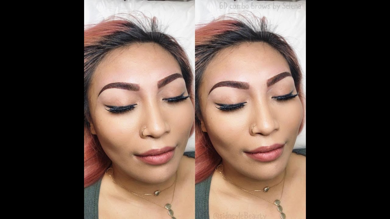 Microblading Brow Update Day 7 And Day 14 - YouTube