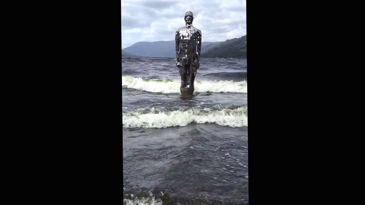 Mirror man loch earn scotland - YouTube