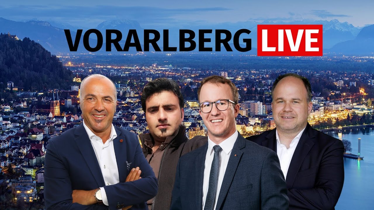 Vorarlberg LIVE mit Christian Gantner, Herbert Sparr und Mike Prock ...