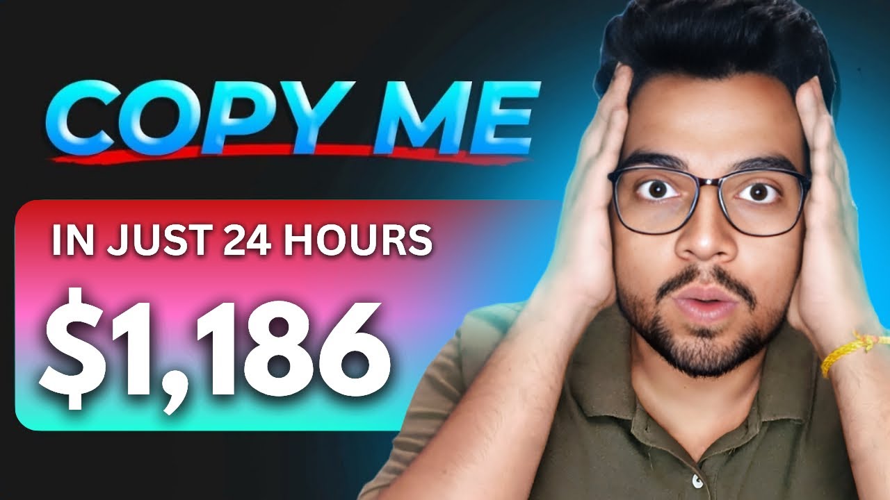 $1,186 By Copy-Paste Me! Best Affiliate Method (2025) Hindi - YouTube