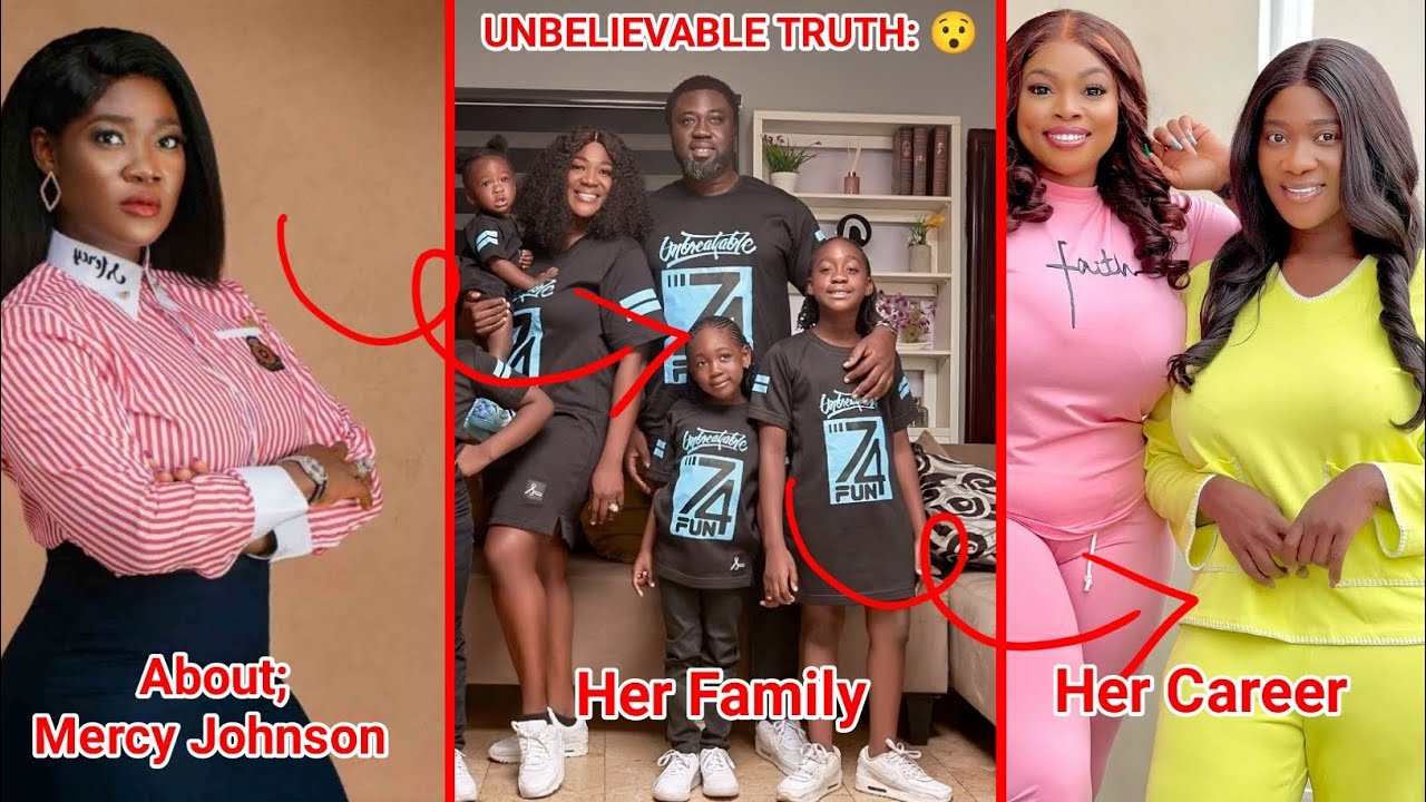 MERCY JOHNSON: Age, Net Worth, Husband, Career, Children, Nollywoood ...