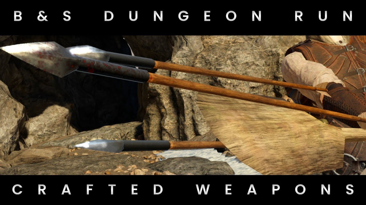 Blade & Sorcery - Crafted Weapons Dungeon Run Challenge - YouTube