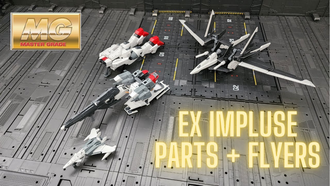 Master Grade Ex Impulse Part 1 - Parts and Flyers - YouTube