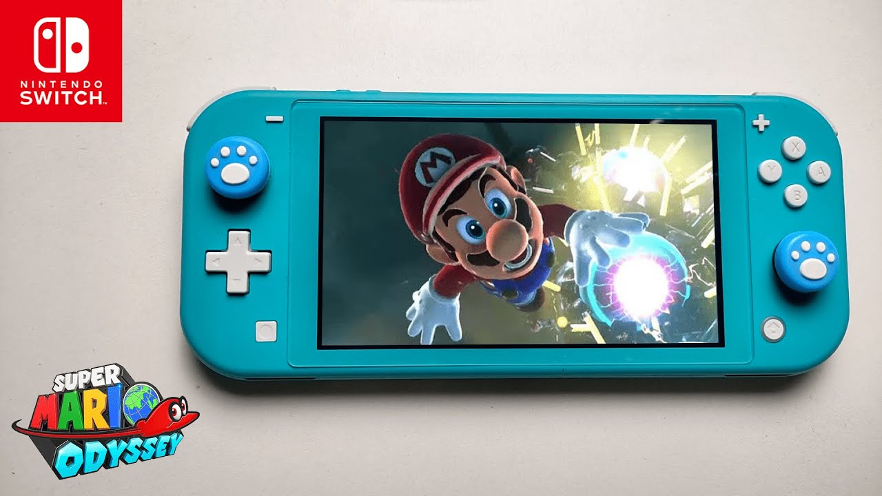Super Mario Odyssey Nintendo Switch Lite Gameplay Part 6 - YouTube