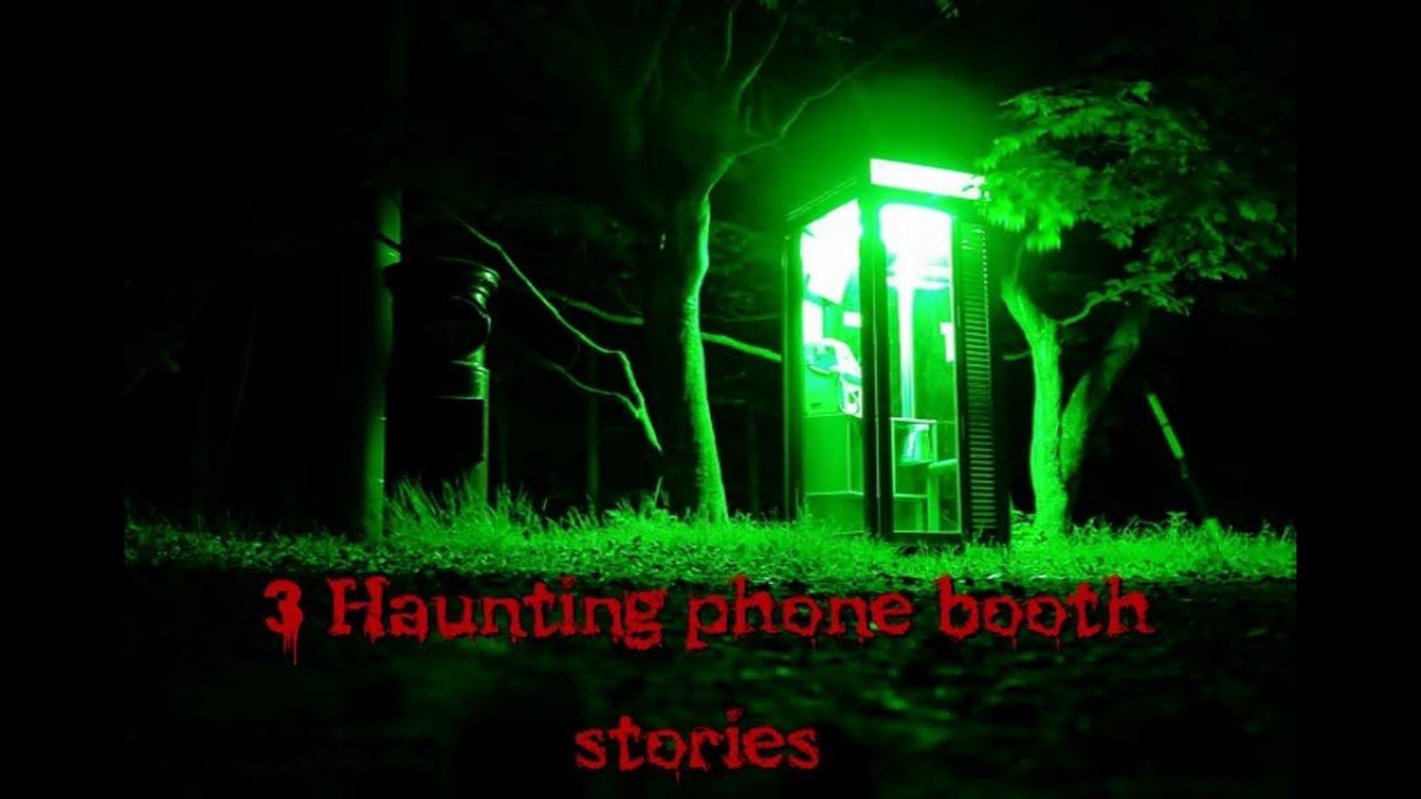 3 Haunting phone booth stories (translated from Japanese) 2019 - YouTube