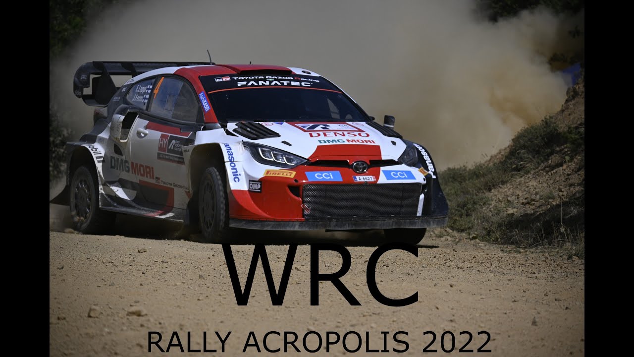 WRC RALLY ACROPOLIS 2022 (SS10 - SS13 - SS16) - YouTube