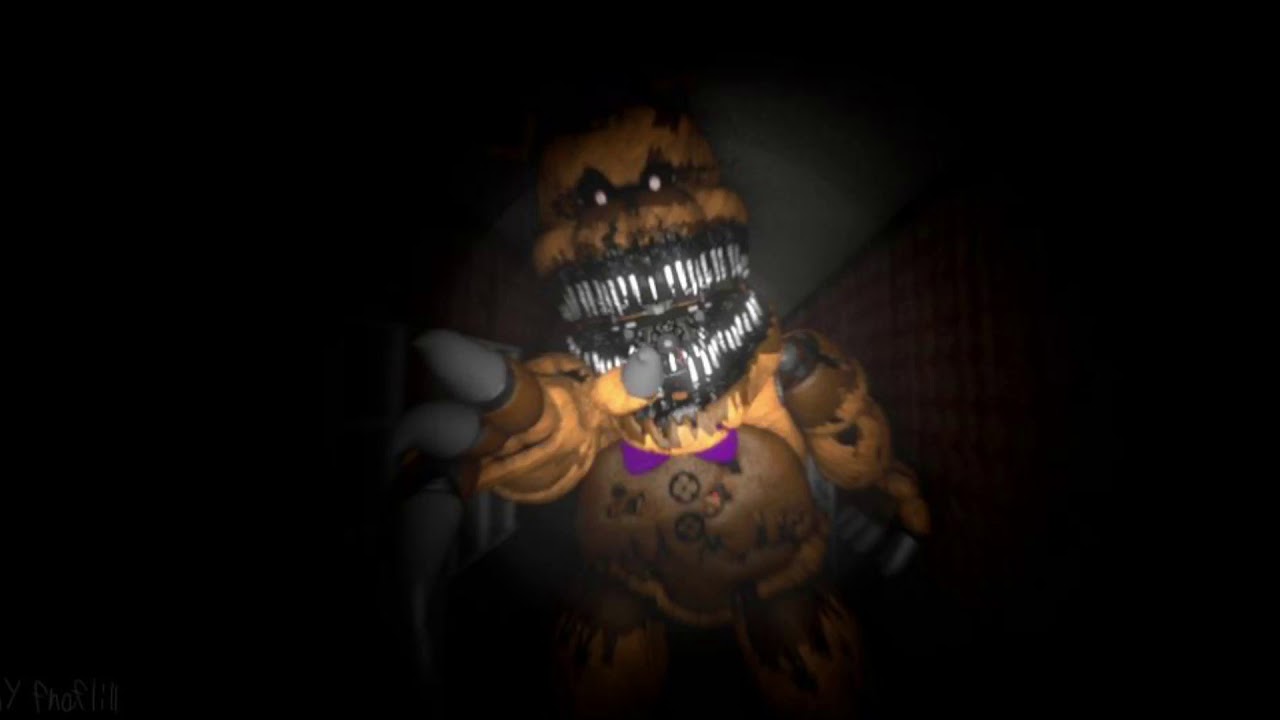 Nightmare fredbear laugh sped up... (do you hear a child laughing ...