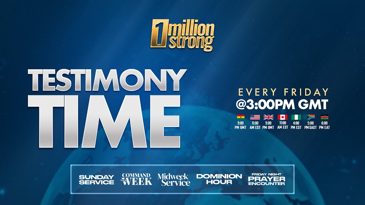 TESTIMONY TIME EPISODE 1 - ONE MILLION STRONG | MAY 17 - YouTube