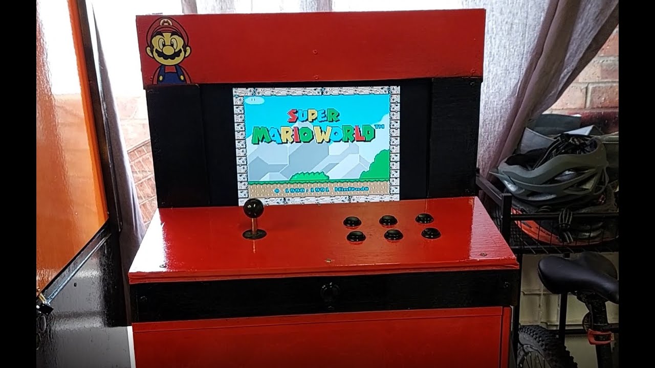 Repainting My Old Arcade Cabinet - YouTube