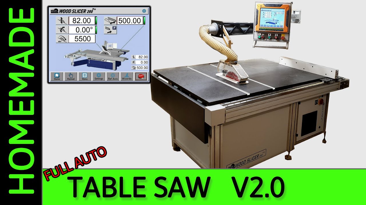 You have NEVER seen a homemade Table Saw like THIS! - YouTube