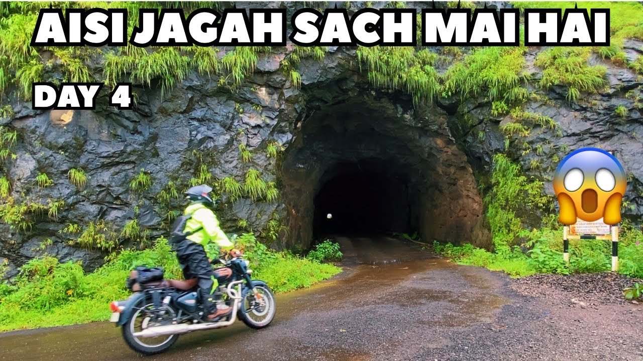 AMAZING KUMBHE Waterfalls from Zostel, Kolad | Maharashtra Ride DAY 4 ...