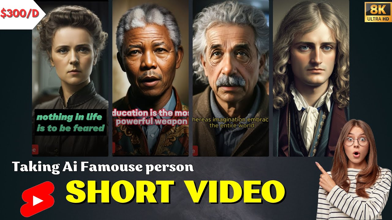 Create Taking Realistic Ai Avater in 60S | Famouse person Ai quotes ...