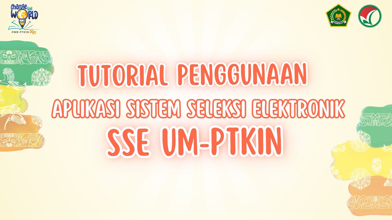 Tutorial Ujian SSE UMPTKIN Tahun 2025 - YouTube